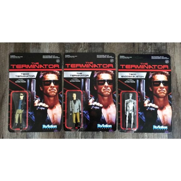 ReAction | Toys | Reaction Funko The Terminator Figure Lot Of 3 T80 ...